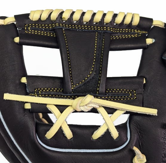 【センスポ】久保田スラッガー 硬式内野グラブ KSG-SR1 ブラック×トレンチ 高校野球対応カラー 中野モデルと同サイズ