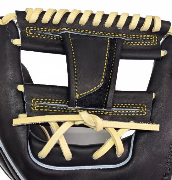 【センスポ】久保田スラッガー 硬式内野グラブ KSG-SR1 ブラック×トレンチ 高校野球対応カラー 中野モデルと同サイズ